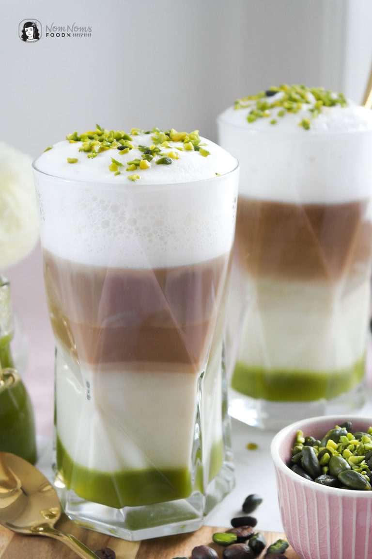 Latte Macchiato Mit Sirup