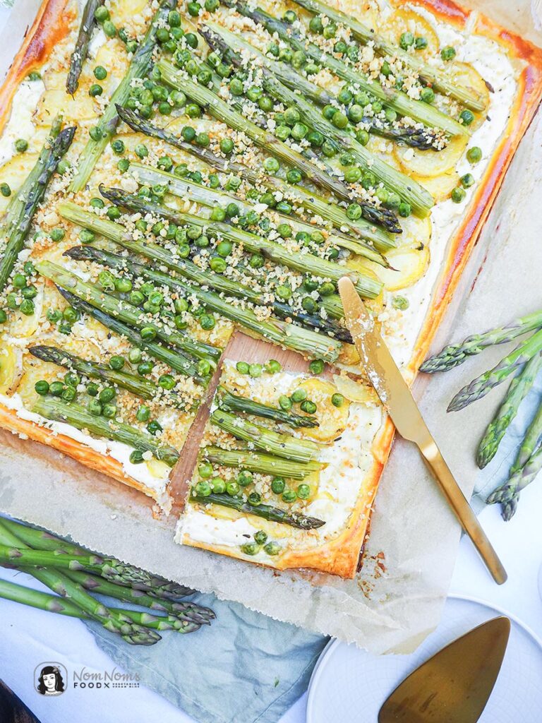 Tarte Mit Grnem Spargel